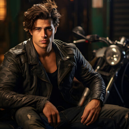 Master the Racer Look: Premium Men's Leather Racer Jackets