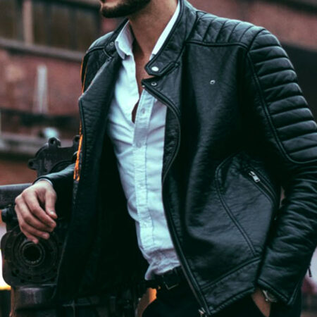 Master the Racer Look: Premium Men's Leather Racer Jackets