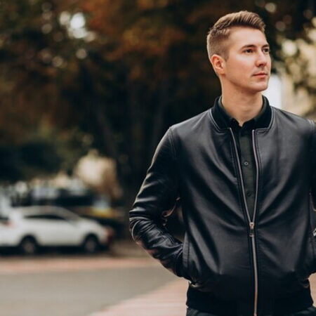 Master the Racer Look: Premium Men's Leather Racer Jackets